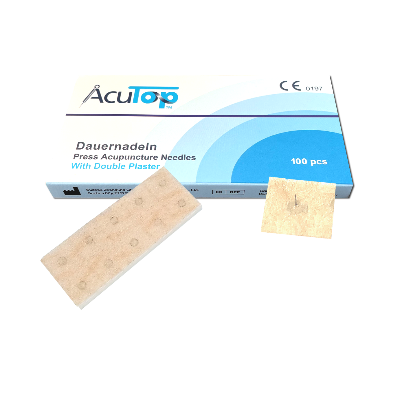 AcuTop | AcuTop® Press Needles with double layered plaster | purchase ...